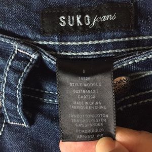 Suko | Jeans | Suko Stretch Bootcut Cross Design Jeans Size 8 | Poshmark